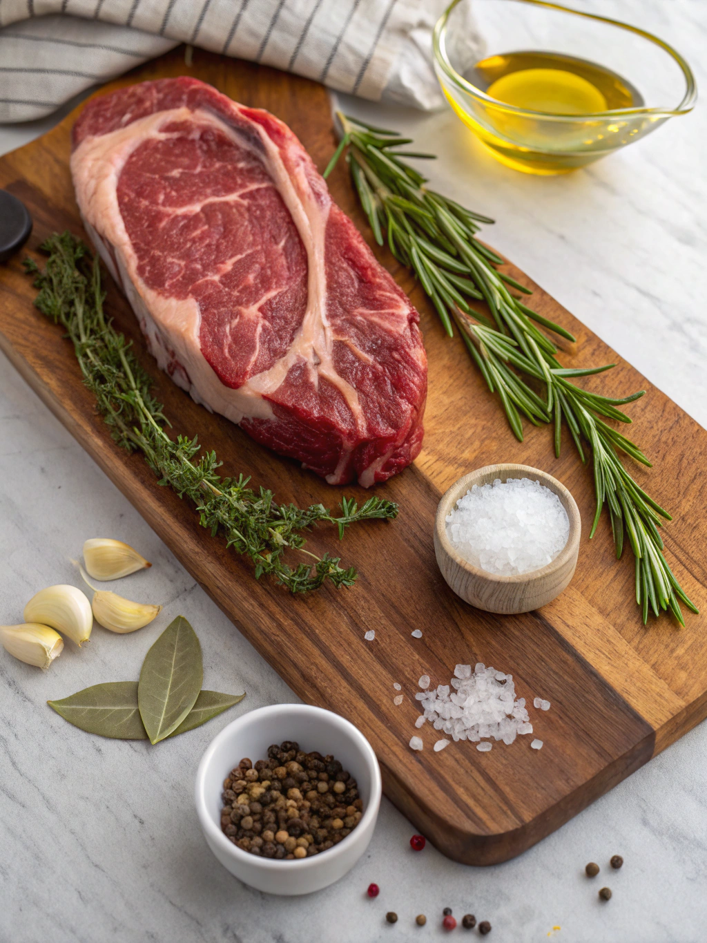 Perfect Beef Ribeye Roast Recipe with Herb Crust - feastofsavory.com
