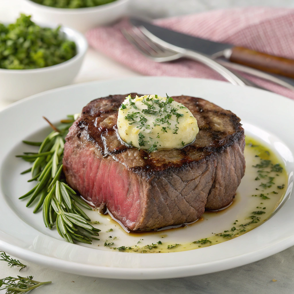 Filet Mignon with Garlic Herb Butter – Smart Protein Choice ...
