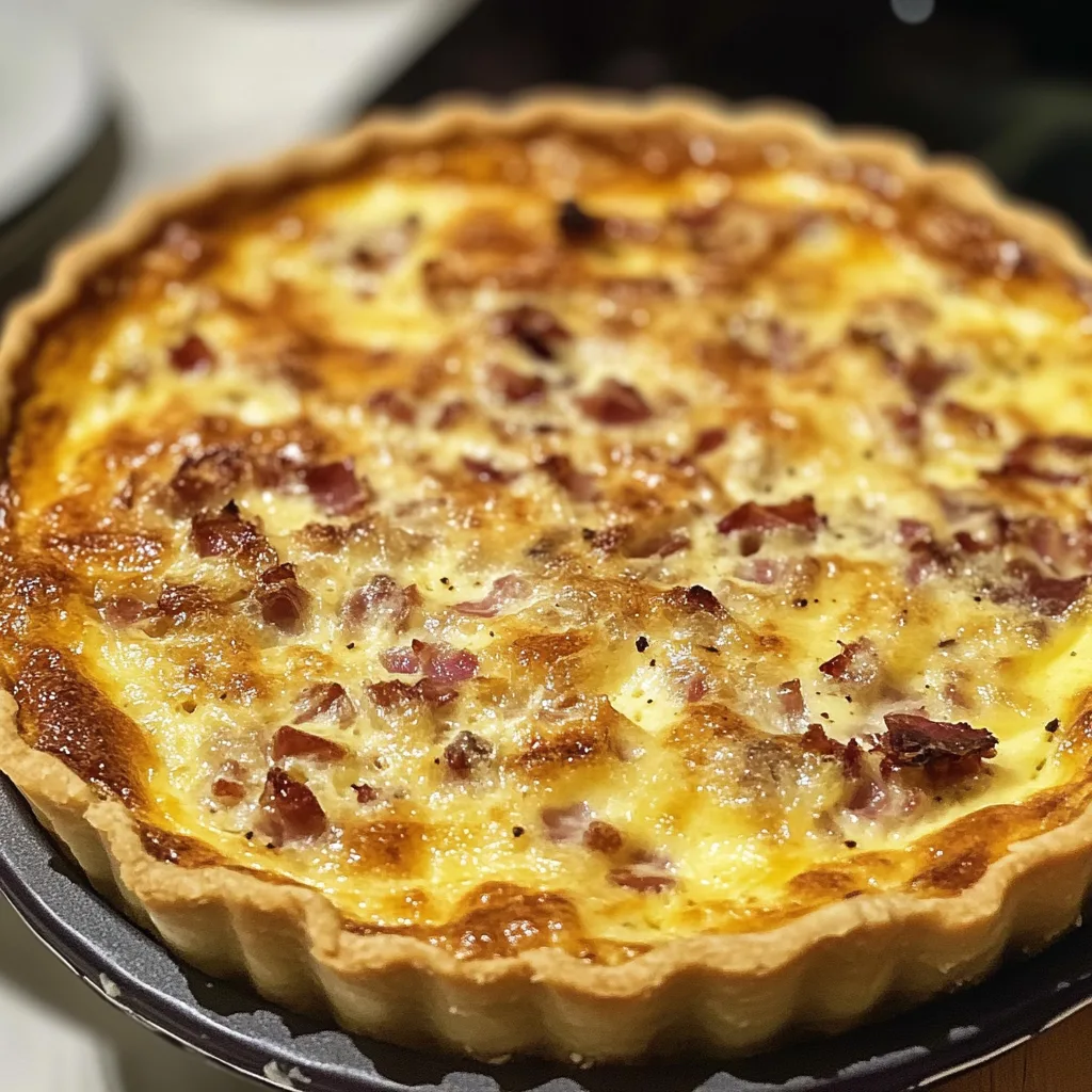 La Vraie Quiche Lorraine - feastofsavory.com
